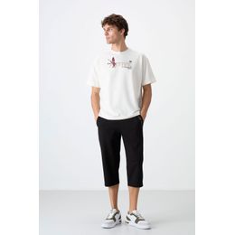 Herren Capri-Shorts mit mittlerer Taille
