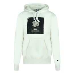 Champion - Kapuzenpullover f&uuml;r Herren, Logo (Wei&szlig;)