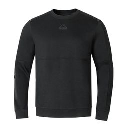 Kappa - Sweatshirt f&uuml;r Herren, Teddy-Stoff (Schwarz)