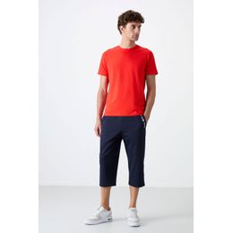 Herren Capri-Shorts mit mittlerer Bundh&ouml;he