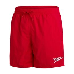 Speedo - "Essential" Badeshorts f&uuml;r Herren (Rot)