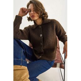 Strickjacke mit Knopfverschluss