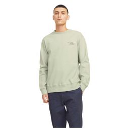 Jack & Jones Jack And Jones - Sweatshirt f&uuml;r Herren, Rundhalsausschnitt (Wassergrau)