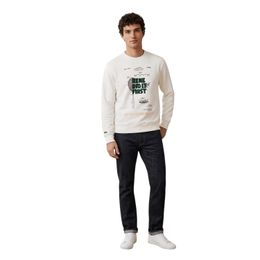 Lacoste - Sweatshirt f&uuml;r Herren, Piqu&eacute; (Cremefarbe)
