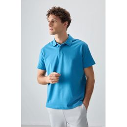 Oversized Polo-Kragen T-Shirt