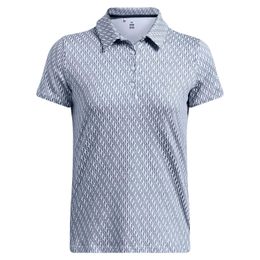 Under Armour - "Playoff 3.0" Poloshirt f&uuml;r Damen, Regul&auml;r, kurz&auml;rmlig (Blau)