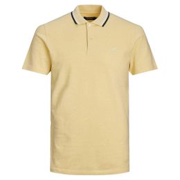 Jack & Jones Jack And Jones - Poloshirt f&uuml;r Herren, Regul&auml;r, kurz&auml;rmlig (Gelb)