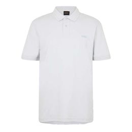 BOSS - Poloshirt f&uuml;r Herren, Verriegelung, kurz&auml;rmlig (Hellgrau/Pastellgrau)