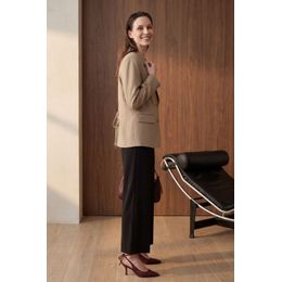 Damen Crepe Blazerjacke