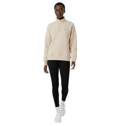 Usa Pro - Sweatshirt f&uuml;r Damen, mit kurzem Rei&szlig;verschluss (Cremefarbe)