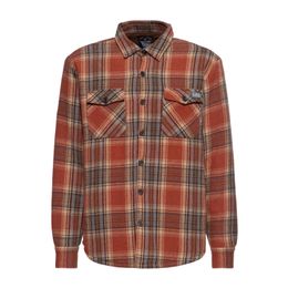 King Kerosin Herren Flanell Winterhemd