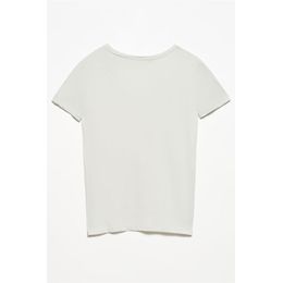 Damen Baumwoll V-Ausschnitt T-Shirt