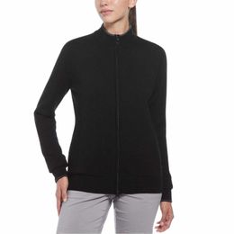 Callaway - Sweatshirt f&uuml;r Damen, Stehkragen, Wolle, Regul&auml;r (Schwarze Tinte)