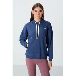 Oversized Kapuzenpullover mit Tasche