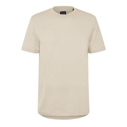 BOSS - "C-Thompson" T-Shirt f&uuml;r Herren, Gerippter Kragen (Wei&szlig;)