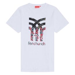 Fenchurch - "Prinevil" T-Shirt f&uuml;r Herren (Wei&szlig;)