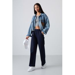 Weite Sweatpants mit Gummizug