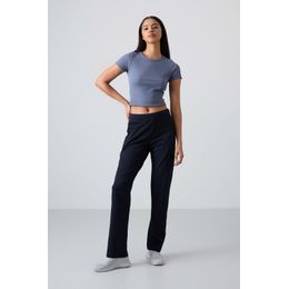 Damen gerade geschnittene Fleece-Sweatpants