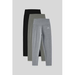 Hochtaillierte Capri-Sportleggings