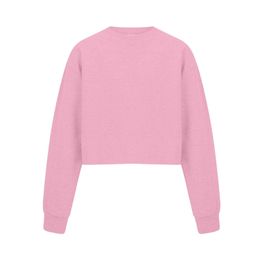 Miso - Kurzes Sweatshirt f&uuml;r Damen, leger (Pink)