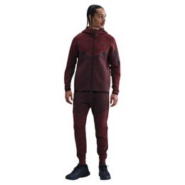Nike - "Tech" Jogginghosen f&uuml;r Herren (Rot/Schwarz)