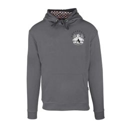 Aquascutum - Kapuzenpullover f&uuml;r Herren (Schwarzgrau)