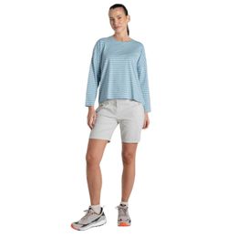 Craghoppers - "Kielder" T-Shirt f&uuml;r Damen, &Uuml;berschnittene Schulter (Himmelblau)