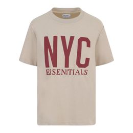 Blank Essentials - "Newyork" T-Shirt f&uuml;r Damen (Sommer Sandgelb)