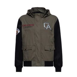 King Kerosin Herren &Uuml;bergangsjacke Los Angeles C.A.