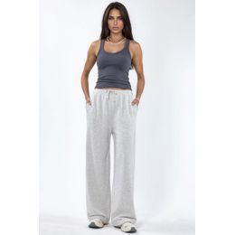 Damen Sweatpants aus Baumwollmischung mit geradem Bein
