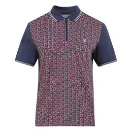 Original Penguin - Poloshirt f&uuml;r Herren, kurz&auml;rmlig (Meeresblau)