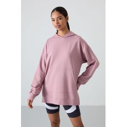 &Uuml;bergro&szlig;er bedruckter Kapuzenpullover