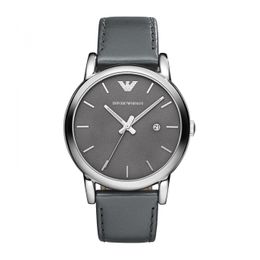 Emporio Armani AR1730 Classic Grau Edelstahl Herrenuhr