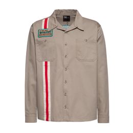 King Kerosin Herren Langarmhemd Kustom Kulture V8