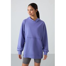 &Uuml;bergro&szlig;er bedruckter Kapuzenpullover