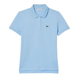 Lacoste - Poloshirt f&uuml;r Damen, Kurzgr&ouml;&szlig;e (Blau)