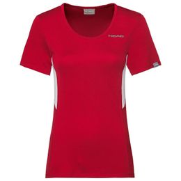 Head - T-Shirt f&uuml;r Damen, Regul&auml;r (Rot)
