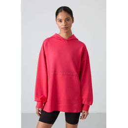 &Uuml;bergro&szlig;er bedruckter Kapuzenpullover