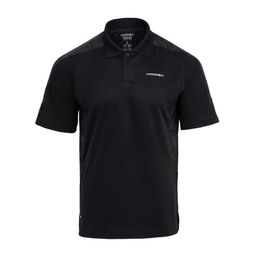 KooGa - "Vortec" Poloshirt f&uuml;r Herren, Rugby (Schwarz)