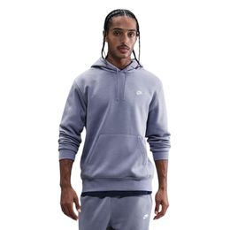 Nike - "Club" Hoodie zum &Uuml;berziehen f&uuml;r Herren, Fleece (Indigoblau)