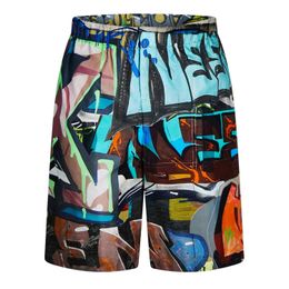 Off-White Off White - Shorts f&uuml;r Herren (Bunt bedruckt)