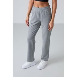 Damen Jogginghose mit geradem Bein aus Fleece