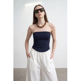 Damen Bandeau-Oberteil ohne Tr&auml;ger