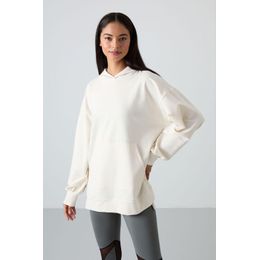 &Uuml;bergro&szlig;er bedruckter Kapuzenpullover