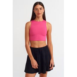 Eng anliegendes Crop-Top