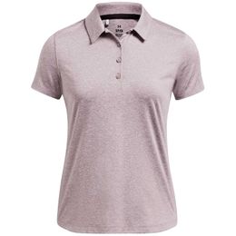 Under Armour - "Playoff" Poloshirt f&uuml;r Damen, kurz&auml;rmlig (Grau)