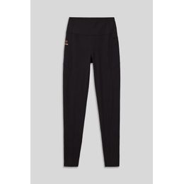 Hochtaillierte Skinny-Leggings mit Tasche