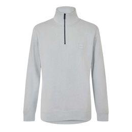 BOSS - Sweatshirt f&uuml;r Herren, Frottee (Hellgrau/Pastellgrau)