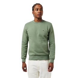Lacoste - Sweatshirt f&uuml;r Herren, Rundhalsausschnitt, Fleece (Thymian-Gr&uuml;n)