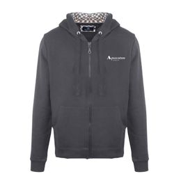 Aquascutum - Kapuzenpullover f&uuml;r Herren, Leger (Schwarzgrau)